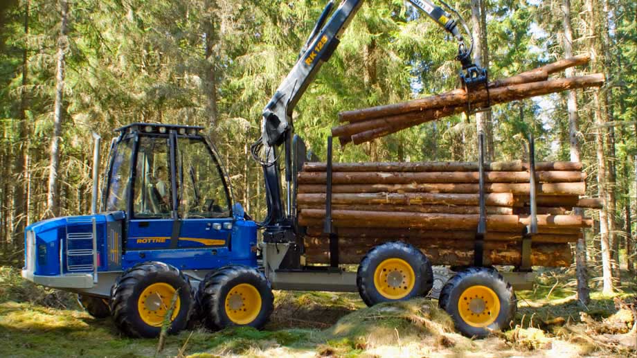 Porteur Forestier F15D Rottne • F2MC